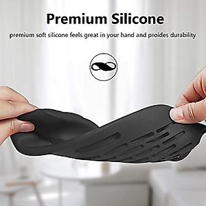 Zaracle Flexible Carrying Case Protect Pouch Sleeve Protector Cover Travelling Case for Bose SoundLink Flex Bluetooth Portable Speaker (Black)