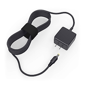 PowerSource 7Ft 12V Power Cord for Sony Blu-Ray DVD Player Models BDP-S6700 BDP-S1700 BDP-S1500 AC-M1210UC BDP-S6500 BDP-S3500 BDP-S3700 BDP-S3200 BDP-S1200 BDP-BX650 BDP-BX370 Power Adapter Cord