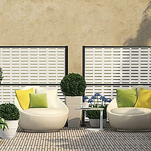 3’x6’ Decorative Screen Panel Frame Kit, Black