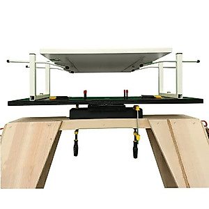 Freestanding 30-Door Dry Rack & Rotating Spray Stand