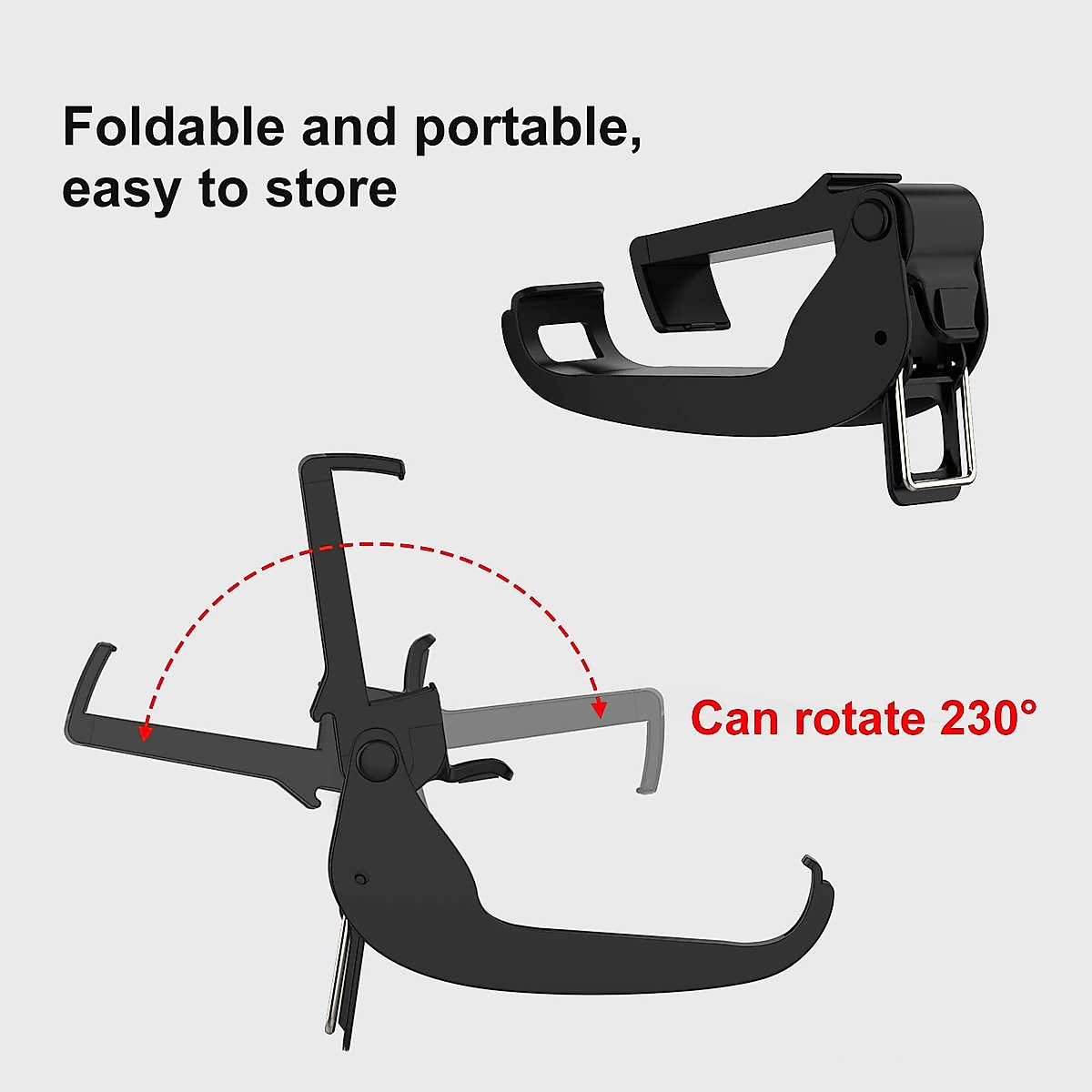 NBCP Xbox Series X Controller Phone Mount,foldable Phone holder for Xbox Series S|X/Xbox one Wireless Controllers cellphone clip ajustable(Clip Only)