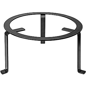 Machika Open Fire Tripod, Outdoor Fire Pit Cooking Stand, Round 50 cm Design, Portable, Cast Iron, Perfect for Camping, Backyards, Patios; Grill, Cook Over Campfire (20 Inch)