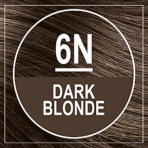 Naturtint Permanent Hair Color 6N Dark Blonde (Pack of 1), Ammonia Free, Vegan, Cruelty Free, up to 100% Gray Coverage, Long Lasting Results
