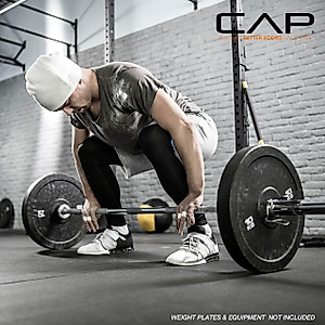 CAP Barbell Classic 7-Foot Olympic Bar, Chrome - New Version (OBIS-85)