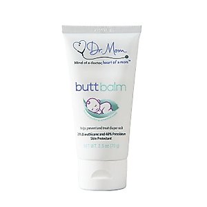 Dr. Mom Butt Balm Ultra-Premium Diaper Rash Ointment. Don't Let Diaper Rash Come Between You and Your Baby.
