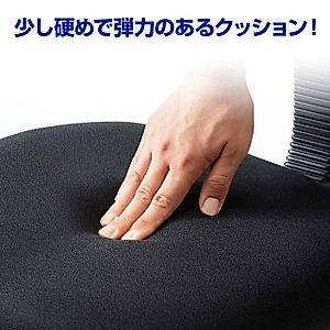 Sanwa Supply SNC-A1BK Office Chair/Desk Chair, Polypropylene, Black