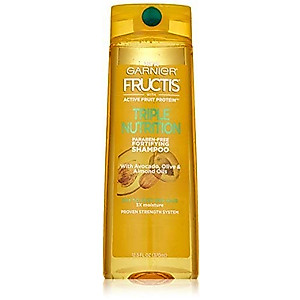 Garnier Hair Care Fructis Triple Nutrition Shampoo, 12.5 Fluid Ounce