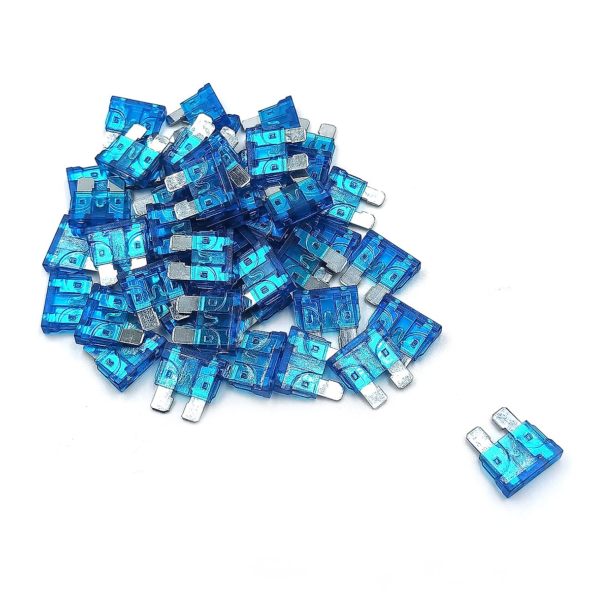 (50 Pcs) MCIGICM 15 Amp ATC Fuse Blade Style 15A Automotive Car Truck