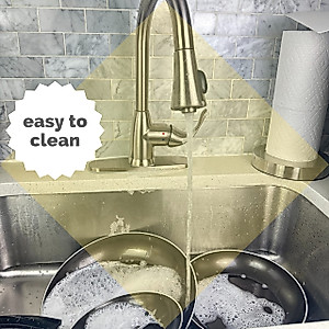 Berkley and Jensen Commercial Grade Non Sticking Frying Pan Set Of 3 (8inch , 10inch , 12inch )