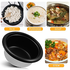 8.3 * 3.5Inch Rice Cooker Inner Pot 1.5 L Non- Stick Rice Cooker Liner Replacement Rice Cooker Insert Rice Cooking Container Rice Maker Accessories for Rice Cooker Rice Maker