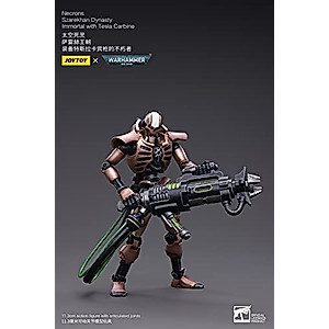JoyToy Warhammer 40k: Necrons Szarekhan Dynasty Tesla Carbine 1:18 Scale Action Figure