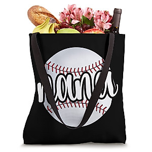 Baseball Nana Proud Baseball Grandma Nana Tote Bag