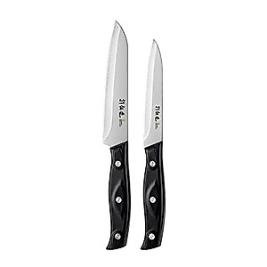 4PCS Paring Knife - 4/4.5 inch Fruit and Vegetable Paring Knives - Ultra Sharp Kitchen Knife - Peeling Knives - German Stainless Steel-ABS Handle