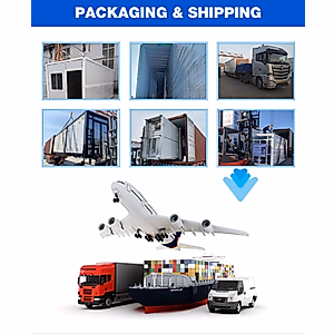 20ft portable prefabricated tiny house, customizable expandable mobile folding house, modular prefabricated container house suitable for hotel, stall, office, guard house, shop, villa, warehouse, etc.