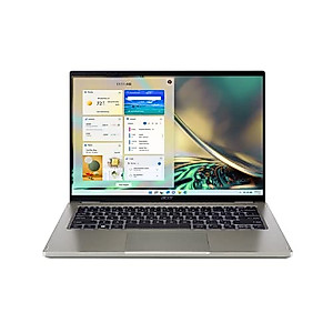 Acer Spin 5 Intel Evo Convertible Laptop | 14" 2560 x 1600 IPS Touch (425nit & 100% sRGB) | Intel Core i7-1260P | 16GB LPDDR5 | 1TB SSD | Killer WiFi 6E | Active Stylus | Windows 11 | SP514-51N-70LZ