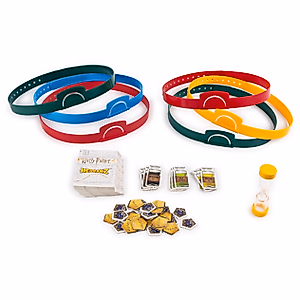 Hedbanz, Harry Potter Card Game 2019 Edition Gift Toy Merchandise Family Board Game Based on the Wizarding World Books & Movies, for Adults and Kids Ages 7 and Up