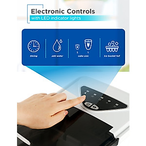 BLACK+DECKER 26 lb. Capacity Ice Maker