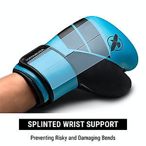 Hayabusa S4 Kids Boxing Gloves for Boys and Girls - Blue, 6 oz