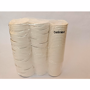 Belinlen 40 Count (16 oz) One - Pint Frozen Dessert Containers with Lids Ice Cream Cups with Lids