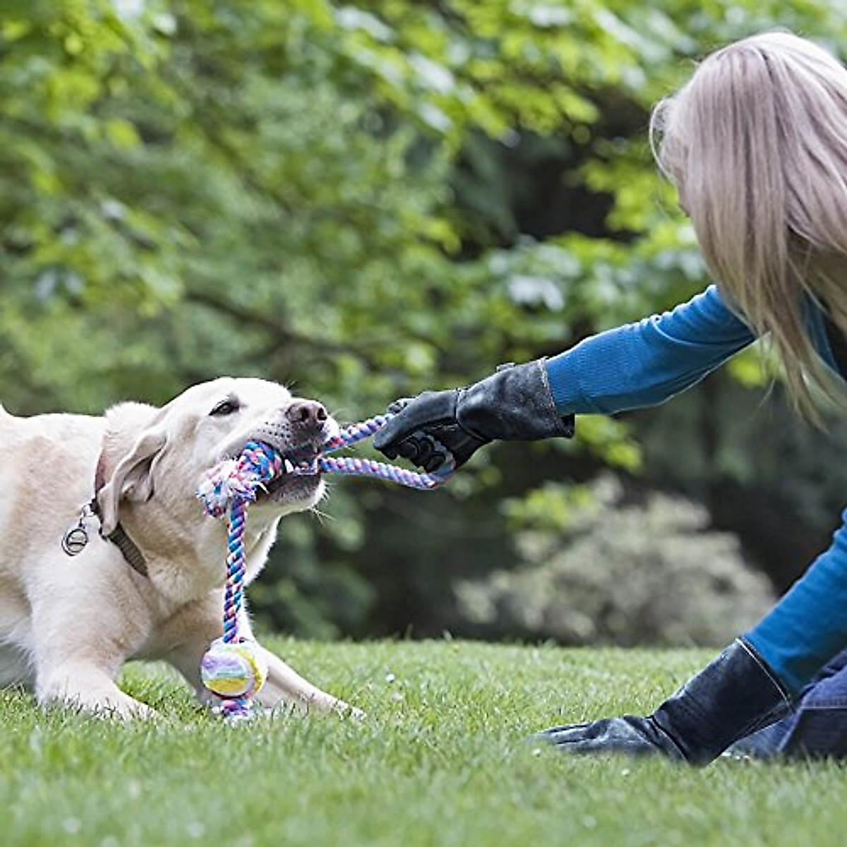 OZERO 932℉ Forge Welding Gloves 14-inch Heat Resistant Leather Grill BBQ Glove with Flame Retardant Long Sleeve and Insulated Lining for Men and Women Gray