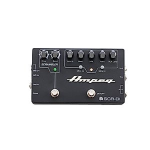Ampeg SCR-DI Bass Amplifier Preamp,Black