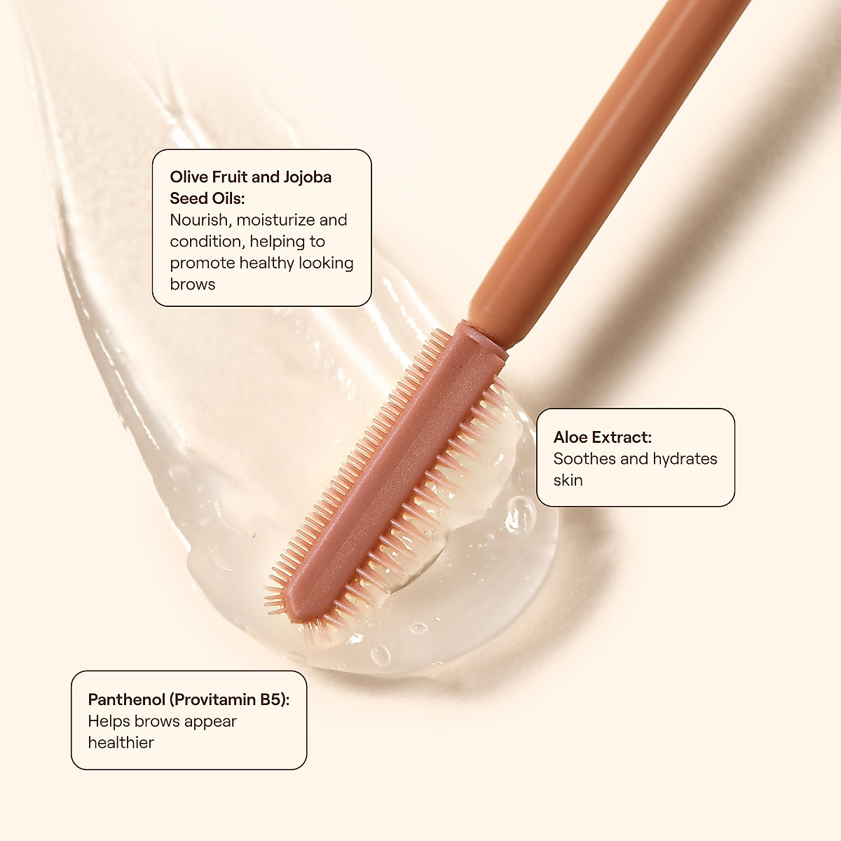 Live Tinted Huebrow Clear Eyebrow Setting Gel: Strong and Flexible Clear Brow Gel, Easy Application, 0.45oz / 12.3mL