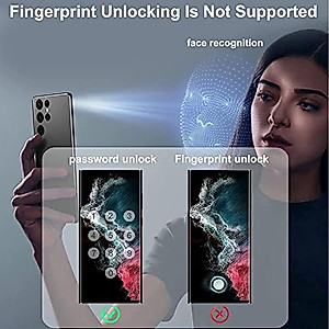 mozeeda [2 Pack] Galaxy S22 Ultra Privacy Screen Protector,Anti-Spy,3D Full Coverage,Anti-Scratch,9H Hardness HD Tempered Glass Black Film for Samsung Galaxy S22 Ultra 5G+ 6.8"