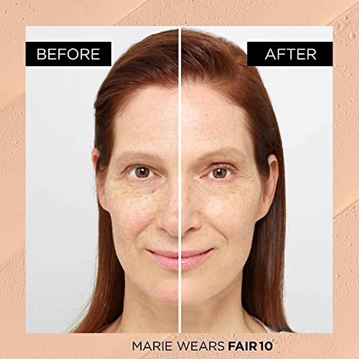 L'Oreal Paris Age Perfect 4-in-1 Tinted Face Balm Foundation with Firming Serum, Fair 10, 0.61 Ounce