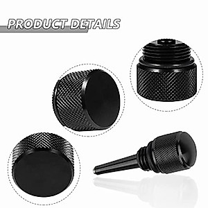 kingsea 55201 Inverter Generator Magnetic Oil Dipstick Compatible with Wen, Yamaha, Predator, Black