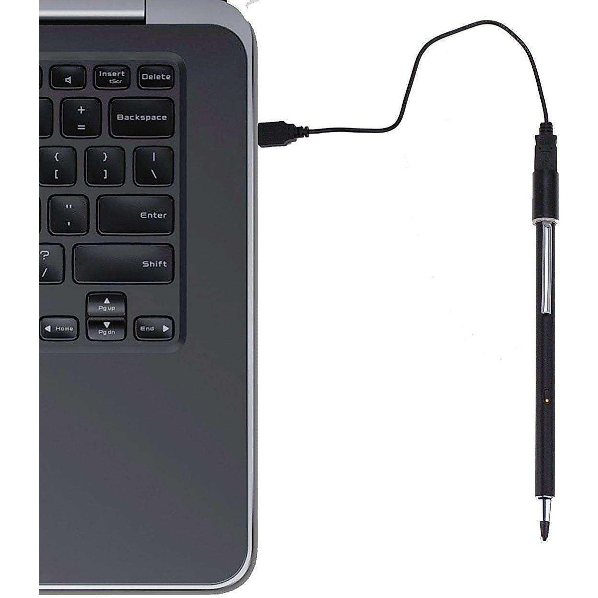 Broonel Black Rechargeable Fine Point Digital Stylus - Compatible with Blackview Tab 15 Android 10.5" Tablet