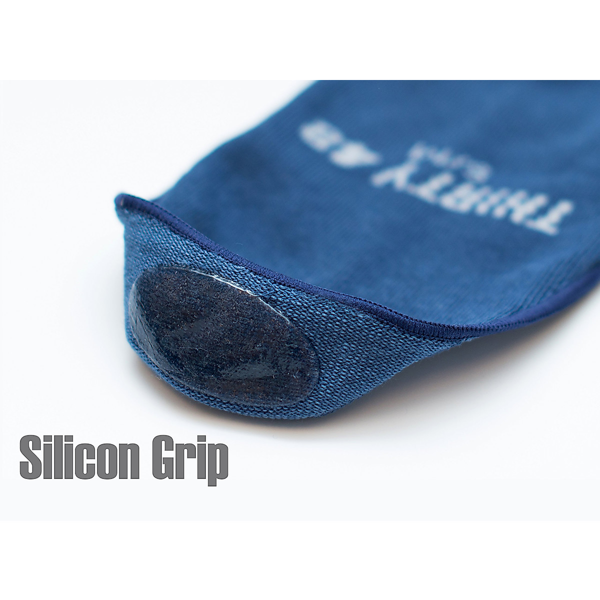 Thirty48 Men No Show Loafer Socks, Boat Shoe Liners with CoolPlus, Non-Slip Grip, Black (3 Pairs), Medium/Large (10 - 12)