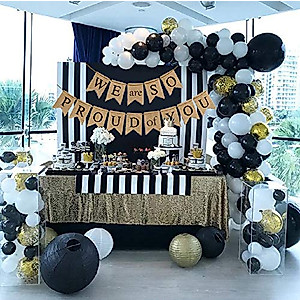 JeVenis We Are So Proud of You Banner Graduation Banner Congratulations Banner Graduation Party Decorations Graduation Commencement Decoration