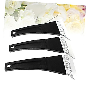 Vaguelly 3pcs Snow Remover Windshield Scraper Windshield ice Scraper car Snow plow