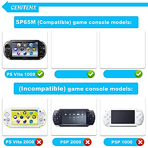 CENIFENX PS Vita Battery SP65M 3.7V 2210mAh Battery Replacement for PS Vita PCH-1001 PCH-1101 1003 1103 Battery with Repair Tool Kit (Not for PS Vita PCH-2000 Battery)