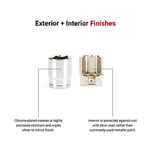 TEKTON 1/2 Inch Drive x 27 mm 6-Point Socket | SHD22127