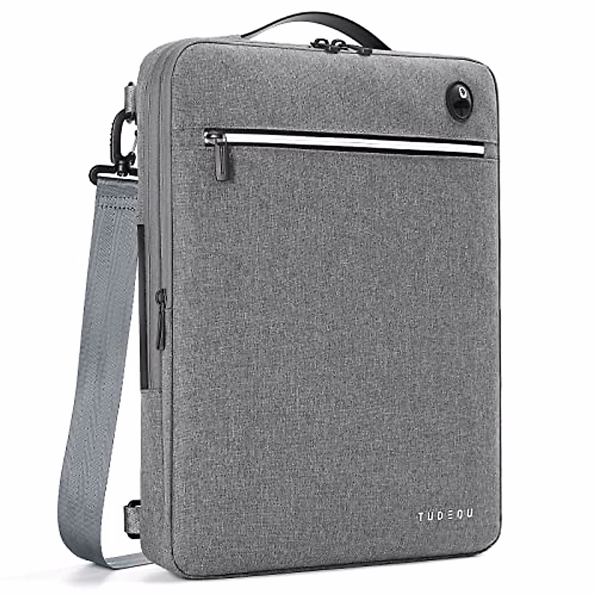 TUDEQU Laptop Bag for 15.6 Inch Laptop Tablet, 360° Protective Computer Bags with Shoulder Strap, Water Resistant Slim Laptop Carrying Sleeve Case for Women Men