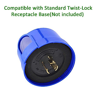 SZGMJIA Photocell Sensor, Auto On Off Photocell Switch, Twist Lock Photocell, Dusk to Dawn Light Sensor for LED Barn Light, Area Light, Street Light, Parking Lot Lights