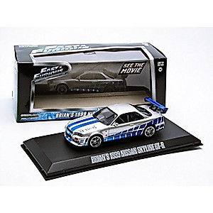 1/43 Fast & Furious 1999 Nissan Skyline GT-R Silv by Greenlight