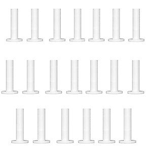 Wesell 1/4 inch Plug for RO Reverse Osmosis Water Filter Fittings Valve (20pcs/Pack)