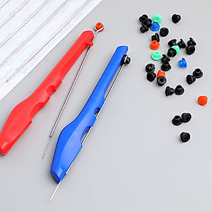 Solong 2PCS Tattoo Poke a Stick Tattoo Kit Hand Stick n Tattoo Poke Pen Set with Tattoo Ink Gloves Tattoo Needles GK803TN01-US