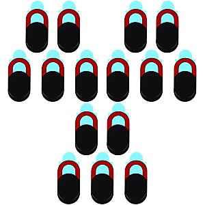 15 Pcs Lens Mask Professional Webcam Cover Durable Webcam Cover Camera Cover Webcam Privacy Cover Privacy Sticker Camera Protector Practical Webcam Cover Creative Webcam Cover