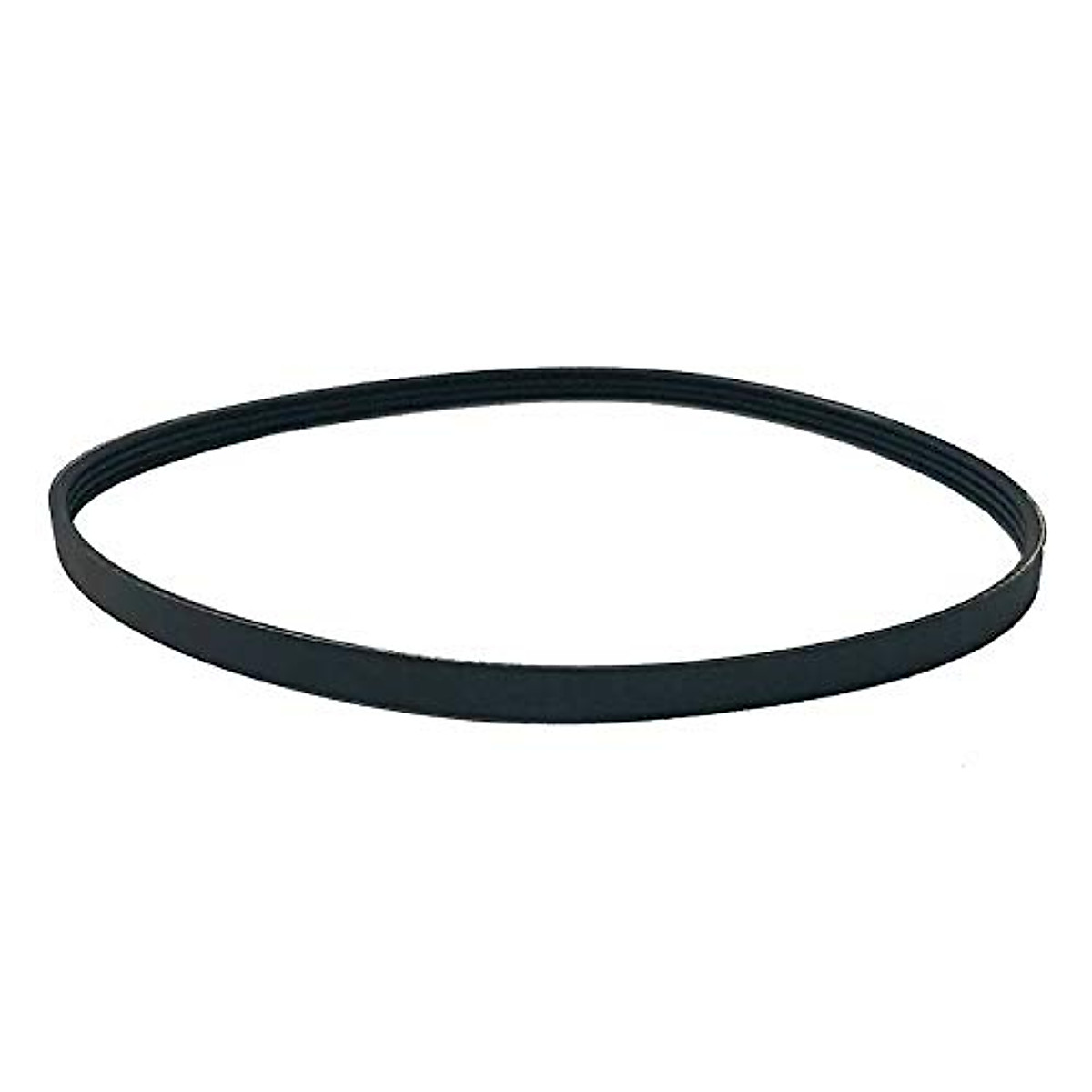 HASMX Drive Belt Replacement Belt for Rikon Band Saw Models 10-320, 10-321, 10-325, RK14CS Replaces Part Numbers C10-995, P10-320-87, 24" Internal Length Band Saw Drive Belt, 4 Rib, Black (1-Pack)