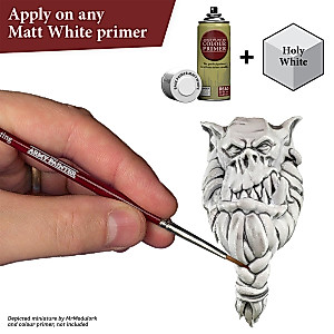 The Army Painter Holy White Speedpaint - Acrylic Non-Toxic Heavily Pigmented Water Based Paint for Tabletop Roleplaying, Boardgames, and Wargames Miniature Model Painting