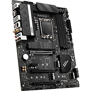 MSI PRO Z690-A WiFi DDR4 ProSeries Motherboard (ATX, 12th Gen Intel Core, LGA 1700 Socket, DDR4, PCIe 4, CFX, M.2 Slots, Wi-Fi 6E)
