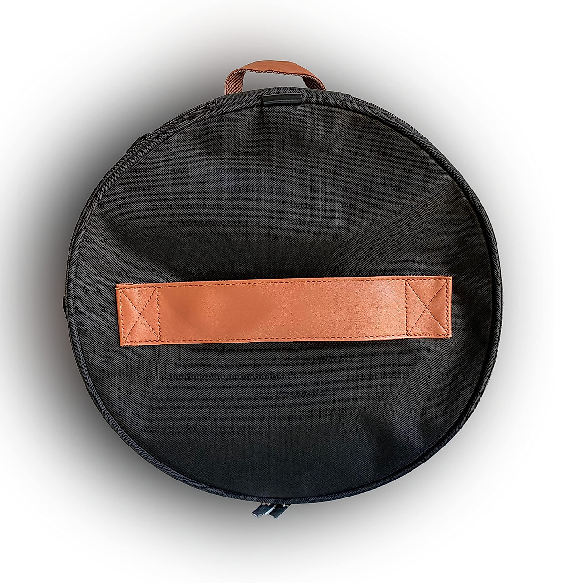 Small Hat Storage Box | Travel Hat Bag | Round Pop-up Storage Container for Fedoras and Small Hats | 13.5 Inch Wide | Collapsible Stackable | Hat Organizer | Closet Organization Bin (Black)