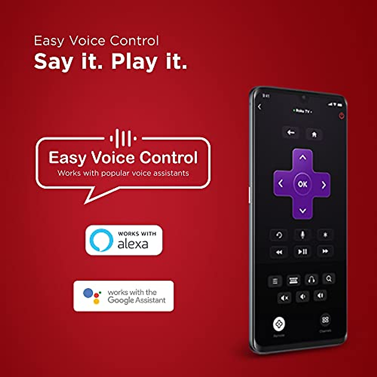 TCL 50" Class 4-Series 4K UHD HDR Smart Roku TV – 50S455 2022, Black