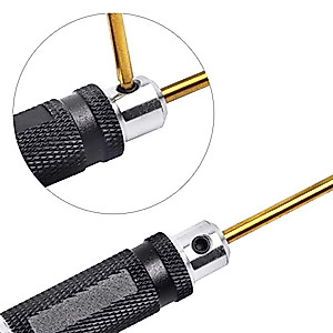 AllinRC RC Tool Kit Set Hex Driver 0.9mm 1.27mm 1.5mm 2mm 2.5mm & Phillips Head Screwdriver 3mm 4mm for Traxxas Axial SCX24 Redcat WLtoys 1/16 1/18 1/24 RC Truck Crawler