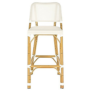 Safavieh Home Collection Deltana Brown Indoor/ Outdoor 29.5-inch Bar Stool