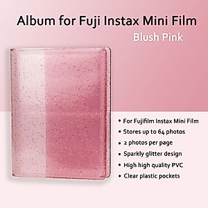 Fujifilm Instax Mini 11 Instant Camera - Lilac Purple (16654803) + 2X Fujifilm Instax Mini Twin Pack Instant Film (40 Sheets) + Protective Case + Photo Album - Instax Mini 11 Accessory Gift Bundle