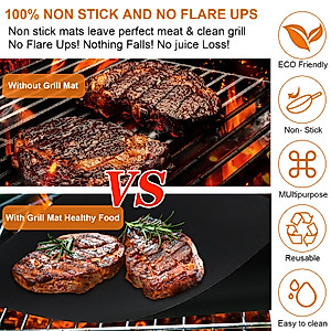 Yetene 6 Pack Reusable Liners for Toaster Oven Non Stick Fryer Mat Air Fryer Oven Liners Easy Clean Toaster Mat Compatible with Cuisinart, Ninja, Kalorik Air Fryer Microwave Oven Toaster(9 x 11 Inch)